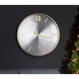 Casablanca by Gilde Wanduhr &raquo;Wanduhr Bicolor&laquo; beige B/H/T: 31,5cm x 43cm x 10cm