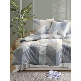 Irisette Bettw&auml;sche &raquo;Wave 8739&laquo; 2 anschmiegsam und atmungsaktiv, Ganzjahresqualit&auml;t Mako-Satin, Obermaterial: 100% Baumwolle B/L: 135cm x 200cm, 1 Stk., 1 Stk.
