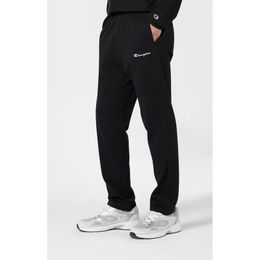 Champion Herren Jogginghose &raquo;SPORTWEAR OPEN HEM PANTS Standard Fit Heavy Jersey&laquo; aus Baumwolle, sportlicher Stil schwarz XL (56/58), N-Gr