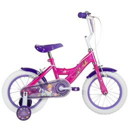 Huffy Kinderfahrrad &raquo; Disney Princess 14-Zoll-Fahrrad&laquo; pink 14 Zoll (35,56cm) hinten: 14 Zoll (35,56cm) Kinderfahrrad