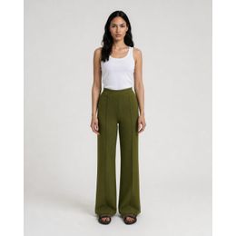 Smith & Soul SMITH & SOUL Damen Schlupfhose, gr&uuml;n, Gr. XS, unifarben, Interlock, Material: 70% Polyester, 26% Viskose, 4% Elasthan, Hosen, und Biesen