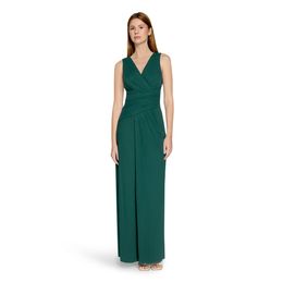 Vera Mont Damen Abendkleid "Damen mit V-Ausschnitt", gr&uuml;n, Gr. 46, Netz, Obermaterial: 92% Polyamid, 8% Elasthan. Futter: 100% Polyester, Kleider,