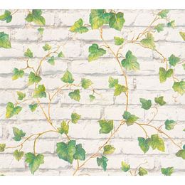 Livingwalls living walls Vliestapete &raquo;Best of Wood`n Stone 2nd Edition&laquo; Motiv Steinoptik gemustert strukturiert Blumentapete Tapete Stein Tapeten Wohnzimmer 