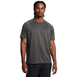 Under Armour Herren Trainingsshirt &raquo;UA TECH 2.0 SS TEE&laquo; Kurzarm-Design, mit Rundhalsausschnitt, atmungsaktiv grau XXL