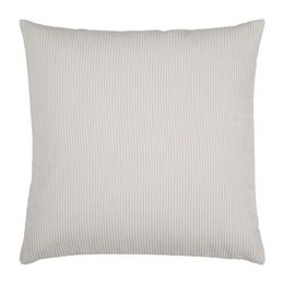 Pad Dekokissen &raquo;CASUAL&laquo; Made in Europe wei&szlig; Polyacryl, Polyester B/L: 50cm x 50cm, 1 Stk.
