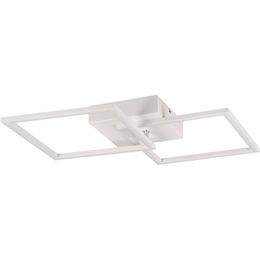 OTTO home LED Deckenleuchte &raquo;Annelia, Deckenlampe, schwenkbare LED-Rechtecke&laquo; LED-Board 1 Stk. Warmwei&szlig; Wand- und Deckenmontage m&ouml;glich wei&szlig; 2, H: 7cm