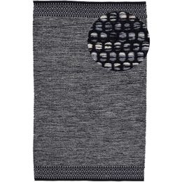 CarpetFine Teppich &raquo;Kelim Mia, auch als L&auml;ufer erh&auml;ltlich&laquo; rechteckig 6 mm H&ouml;he handgewebt, Baumwolle, Wendeteppich, Fleckerl, Bord&uuml;re, Wohnzimmer 