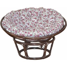Home Affaire Rattanstuhl () aus handgeflochtenem Rattan braun &Oslash;100cm
