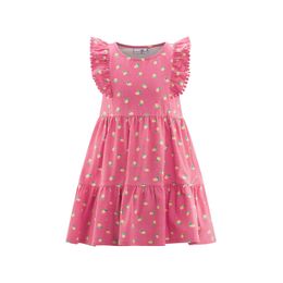 happy girls M&auml;dchen Sommerkleid "M&auml;dchenkleid", pink, Gr. 98, Stoff, 100% Baumwolle, Kleider
