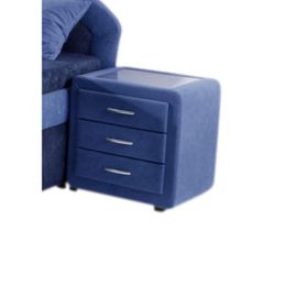 Maintal Nachtkommode Made in Germany blau B/H/T: 48cm x 50cm x 43cm