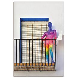 Artland Wandbild &raquo;Regenbogen Schaufensterpuppe&laquo; Arrangements 1 Stk. tlg. als Alubild, Leinwandbild, Poster, Wandaufkleber in verschied. Gr&ouml;&szlig;en Leinwand B/H/T: