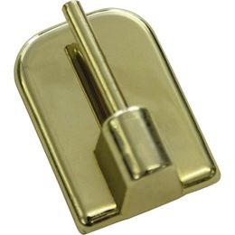 Gardinia Gardinenstangenhalter Serie Vitragestange flachoval &Oslash; 11 mm grau Einheitsgr&ouml;&szlig;e