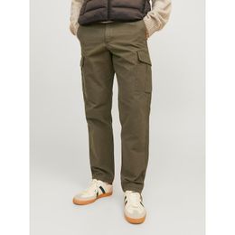 Jack & Jones Jack & Jones Herren Cargohose &raquo;JPSTKANE BARKLEY CARGO PANT NOOS&laquo; gr&uuml;n 34, L&auml;nge 36
