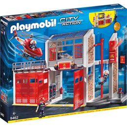 Playmobil Konstruktions-Spielset &raquo;Gro&szlig;e Feuerwache (9462), My Action Heroes&laquo; Made in Germany bunt Einheitsgr&ouml;&szlig;e Konstruktions-Spielset
