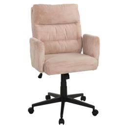 Duo Collection Drehstuhl &raquo;Drehstuhl Charly&laquo; () 1 Stk.Federkern, Wippmechanik, Sitzh&ouml;henverstellung, Sicherheitsdoppelrollen schwarz 100% Polyester B/H/T: 63cm x 97cm