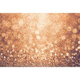 ARCHITECTS PAPER Fototapete &raquo;Atelier 47 Circle Graphic 1&laquo; orientalisch glatt Vlies, Wand, Schr&auml;ge, Decke orange Vlies B/L: 4m x 2,7m