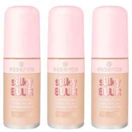 Essence Damen Foundation &raquo;SILKY BLUR HYDRATING LONGWEAR FOUNDATION&laquo; 90ml