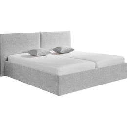 Westfalia Schlafkomfort Polsterbett Bezug. Hochwertiger Boucl&eacute;, 100% Polyester pflegeleicht, Polsterung: Polsterwatte, Material Gestell: gepolsterter Holzwerkstoff, 