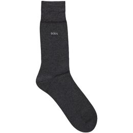BOSS Herren BOSS Businesssocken &raquo;George RS Uni MC&laquo; Packung, mit dezentem, eingestricktem BOSS Logo-Schriftzug schwarz 47-48