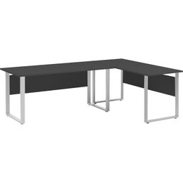 Schildmeyer Eckschreibtisch &raquo;Serie 1500, Eckschreibtisch, Made in Germany, B: 225 cm&laquo; Solide Verarbeitung - Dieses Produkt ist in Deutschland gefertigt grau B/H/T