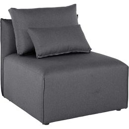 OTTO home Sessel &raquo;N&ouml;re&laquo; Modul - zum Zusammenstellen; in vielen Bezugsqualit&auml;ten und Farben grau Samtoptik (100% Polyester);Struktur (100% 