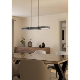 Eglo H&auml;ngeleuchte &raquo;BARBANO-Z&laquo; LED-Modul 1 Stk. RGB warmwei&szlig; - kaltwei&szlig; App und Sprachsteuerung Alexa, &lrm;82 x 30 x 110 cm, exkl. Fernbedienung schwarz 3