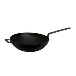 Wok &raquo;Ultra Light Professional Wok-Pfanne, &Oslash; 32 cm, mit Schmiedeeisengriffen&laquo; Gusseisen 1 tlg. H&ouml;he 14,5cm