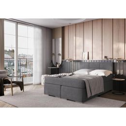 FORTE Boxspringbett &raquo;ONE erh&auml;ltlich in den Breiten 140cm, 160cm & 180cm&laquo; Bezugsstoff ist tierfreundlich und pflegeleicht Liegefl&auml;che B/L: 180cm x 