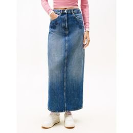 Tommy Jeans Damen Jeansrock &raquo;LAYLA MAXI SKIRT CBF DI2057&laquo; mit Stickerei blau 26