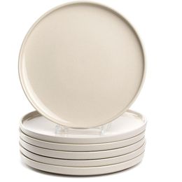 Leonardo Teller-Set &raquo;Speiseteller ROMA, Keramikteller, ca. 27 cm, 6-teilig&laquo; Teller Set, Geschirr-Set, Service, sp&uuml;lmaschinengeeignet beige Keramik 6 