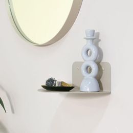 SPINDER DESIGN Wandregal &raquo;FLEX&laquo; 1 Stk. tlg. Multifunktionales Wandregal aus Stahl grau Stahl B/H/T: 30cm x 12,5cm x 24cm