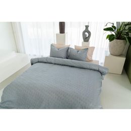 Kayori Wendebettw&auml;sche &raquo;Koko&laquo; 2 Stk. Atmungsaktiv & saugf&auml;hig blau Lyocell, Obermaterial: 100% Baumwolle B/L: 155cm x 220cm, 1 Stk., 1 Stk., Lyocell, 