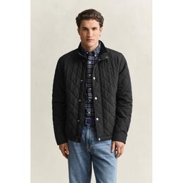 Gant Herren Steppjacke &raquo;CLASSIC QUILTED JACKET&laquo; ohne Kapuze Regular fit mit Stehkragen schwarz S