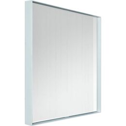 SPINDER DESIGN Wandspiegel &raquo;Donna&laquo; Metall, 60 x 60 cm wei&szlig; Metall, Spiegelglas B/H/T: 60cm x 60cm x 5cm