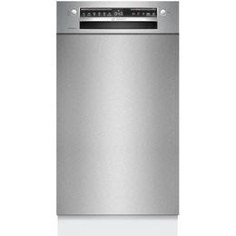 Bosch Unterbaugeschirrsp&uuml;ler Serie 4 &raquo;SPU4HMS10E&laquo; 10 Ma&szlig;gedecke Mit 3-fach Rack Matic, 2 Spr&uuml;harme im Oberkorb, flexible Schubladen silber 3-fach 