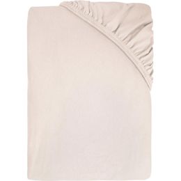 Dyckhoff Spannbettlaken &raquo;Uni&laquo; Angenehm weich, besonders flexibel, bis 25cm Matratzenh&ouml;he Jersey, Obermaterial: 95% Baumwolle, 5% Elasthan B/L: 90cm x 200cm, 1 