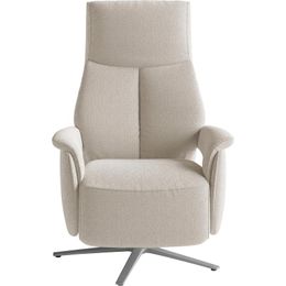 Sit & More sit&more TV-Sessel &raquo;TV Lazy&laquo; zur Auswahl mit Herz-Waage-Position beige 100% Polyester Chenille, Ergonomie L3,mit Gasdruck,mit Kopfteilverstellung,mit 