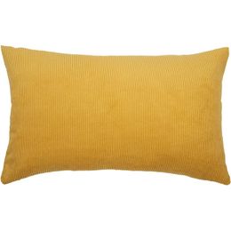 Pad Dekokissen &raquo;CASUAL&laquo; Made in Europe gelb Polyacryl, Polyester B/L: 35cm x 60cm, 1 Stk.