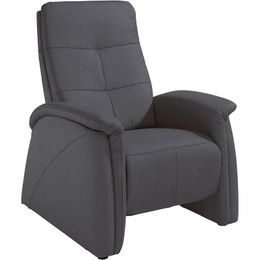 exxpo - sofa fashion Sessel &raquo;Tivoli, Hochlehnsessel, Relaxsessel, Kinosessel, bequem&laquo; mit Relaxfunktion, schmale Armlehnen grau Softlux -Kunstleder;