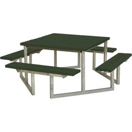 Plus Garten-Essgruppe &raquo;&raquo;Twist&laquo; Kombim&ouml;bel&laquo; 1 Stk. tlg. 204x204x73/45 cm gr&uuml;n B/H/T: 204cm x 73cm x 204cm