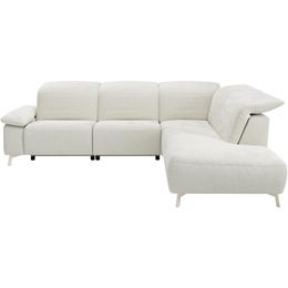 Musterring Ecksofa &raquo;MR 370, intelligenter Komfort im modernen Design&laquo; Optionale Relaxfunktion, flexible Kopfteile & klappbare Armlehnen 8% Baumwolle, 92% 