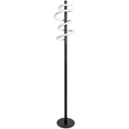 N&auml;ve n&auml;ve LED Stehlampe &raquo;Belleza&laquo; LED-Board 1 Stk. Warmwei&szlig; in 3 Stufen dimmbar &uuml;ber Touch-Schalter, Effizienzklasse: E, schwarz schwarz &Oslash; 21cm H: 140cm, 1
