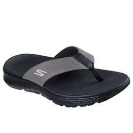 Skechers Herren Zehentrenner &raquo;GO CONSISTENT SANDAL 2.0 CANTON&laquo; Badeschuh, Sommerschuh, Flat mit Goga Mat Fu&szlig;bett 48