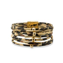 Aniston Jewelry & Watches Aniston JEWELRY & WATCHES Armband &raquo;Schmuck Geschenk Kupfer Polyurethan Animalprint Armschmuck Armkette&laquo; Made in Germany 