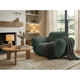 Trendmanufaktur Sessel &raquo;Be Fluffy, mit Rundumbezug, moderner breiter Kedernaht&laquo; mit softem Sitzkomfort, in hochwertigem Breitcord mit weicher Haptik 