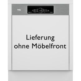 Beko teilintegrierbarer Geschirrsp&uuml;ler &raquo;BDSN36550XP&laquo; 8,9 l 15 tlg. Ma&szlig;gedecke Doppelt gut organisiert &ndash; inklusive Besteckschublade und Besteckkorb 