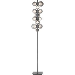 Neuhaus PURE LED Stehlampe &raquo;PURE Popup&laquo; LED-Board 1 Stk. warmwei&szlig; - kaltwei&szlig; Stufenloses dimmen, CCT, Tastdimmer, Memoryfunktion grau 12, H: 160cm, 1 