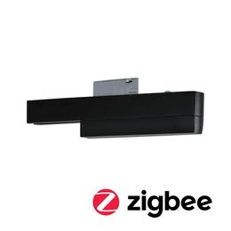 Paulmann Schienensystem-Controller &raquo;URail Schienenadapter Smart Home On/Off/Dimm 166x20mm&laquo; 1 Stk. tlg. Zigbee 3.0 schwarz Kunststoff Einheitsgr&ouml;&szlig;e