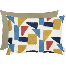 Apelt Dekokissen &raquo;Tablo&laquo; Wendekissenh&uuml;lle mit F&uuml;llung, 1 St&uuml;ck bunt Baumwolle, Polyester B/L: 35cm x 50cm, 1 Stk.