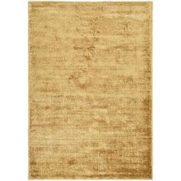 Tom Tailor HOME Teppich &raquo;Shine uni&laquo; rechteckig 8 mm H&ouml;he Handwebteppich, 100% Viskose, handgewebt, mit elegantem Schimmer braun Viskose B : 140cm 1 